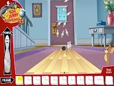 TOM AND JERRY BOWLING online spel | POMU Spelletjes