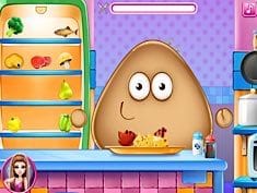 POU REAL COOKING online spel | POMU Spelletjes