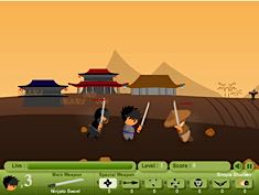 NINJA QUEST online spel | POMU Spelletjes