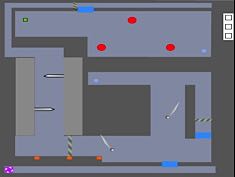 SQUARE RUN online spel | POMU Spelletjes