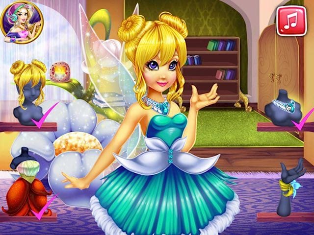 FAIRY'S TINY SPA online spel | POMU Spelletjes