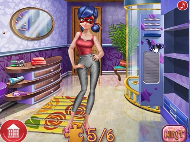 LADYBUG SECRET MISSION online spel | POMU Spelletjes