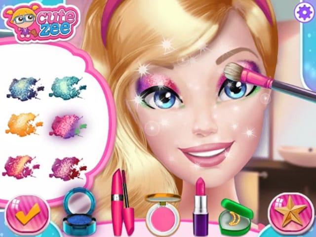 BARBIE'S ULTIMATE STUDS LOOK online spel | POMU Spelletjes
