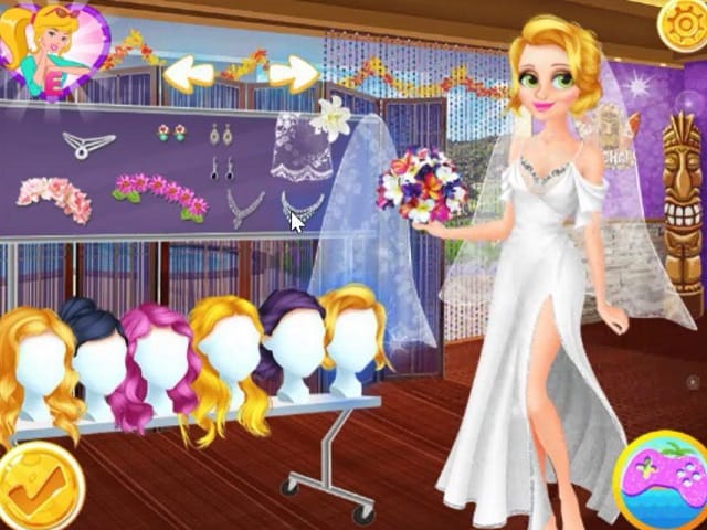 RAPUNZEL ELOPES TO HAWAII online spel | POMU Spelletjes