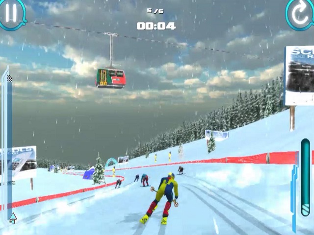 ALPINE SKI MASTER online spel | POMU Spelletjes