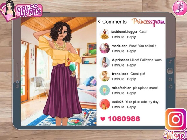 NEW TOP MODEL AT PRINCESSGRAM online spel | POMU Spelletjes