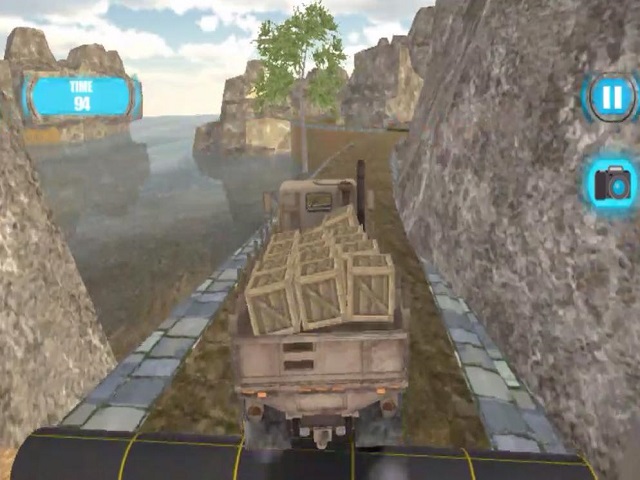 ARMY CARGO DRIVER online spel | POMU Spelletjes