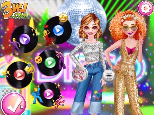 DISNEY DISCO FEVER online spel | POMU Spelletjes