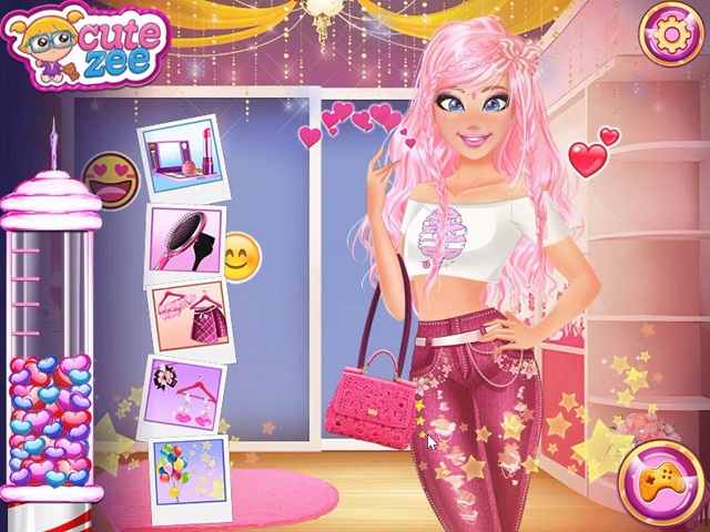 BARBIE LIFE IN PINK online spel | POMU Spelletjes