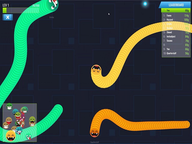 HAPPY SNAKES online spel | POMU Spelletjes