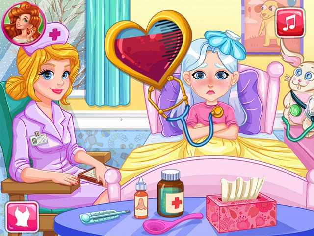 CRYSTAL FLU DOCTOR online spel | POMU Spelletjes