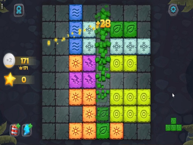 ELEMENTS BLOCKS online spel | POMU Spelletjes