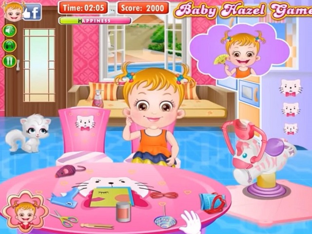 BABY HAZEL SUMMER FUN online spel | POMU Spelletjes