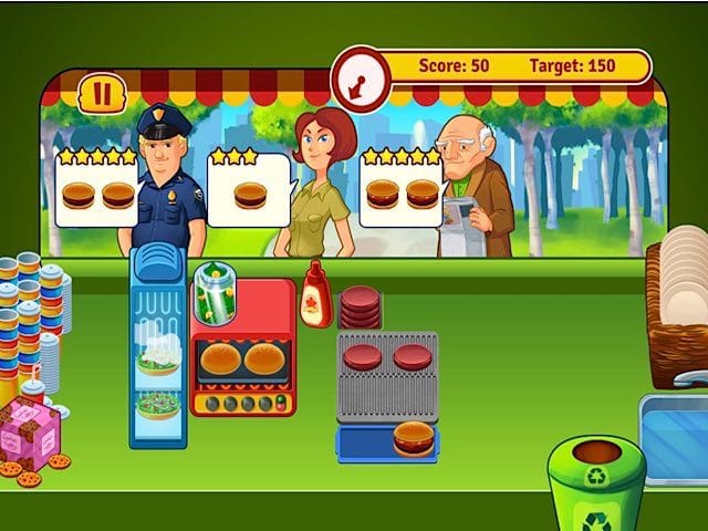 BURGER RESTAURANT EXPRESS online spel | POMU Spelletjes